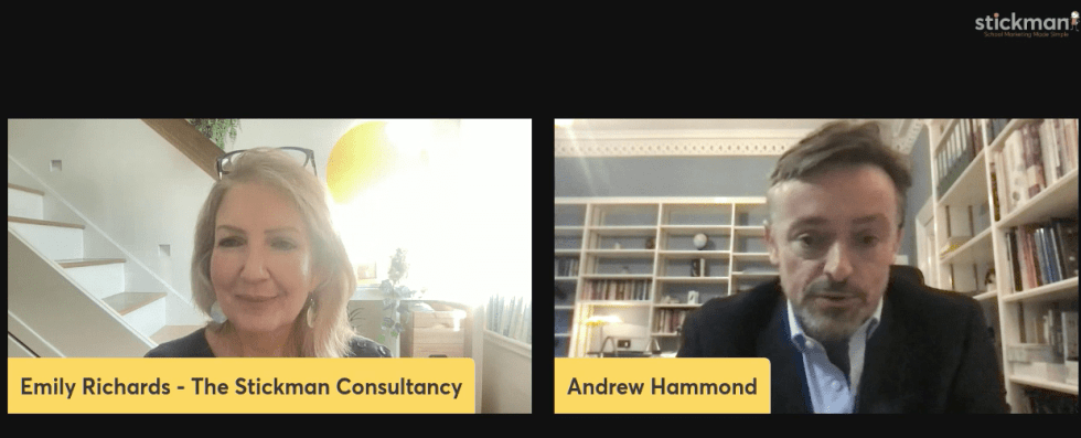Stickman LIVE Series: Emily Chats To Andrew Hammond, Head of Hall ...